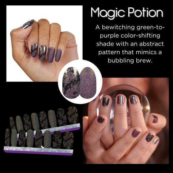 Color Street | Makeup | Magic Potion Color Street Dry Nail Polish ...